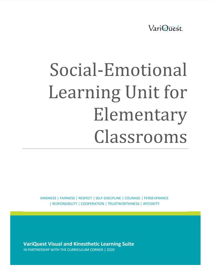 Social-Emotional Learning Lesson Plan: 10-Lesson Unit - VariQuest ...