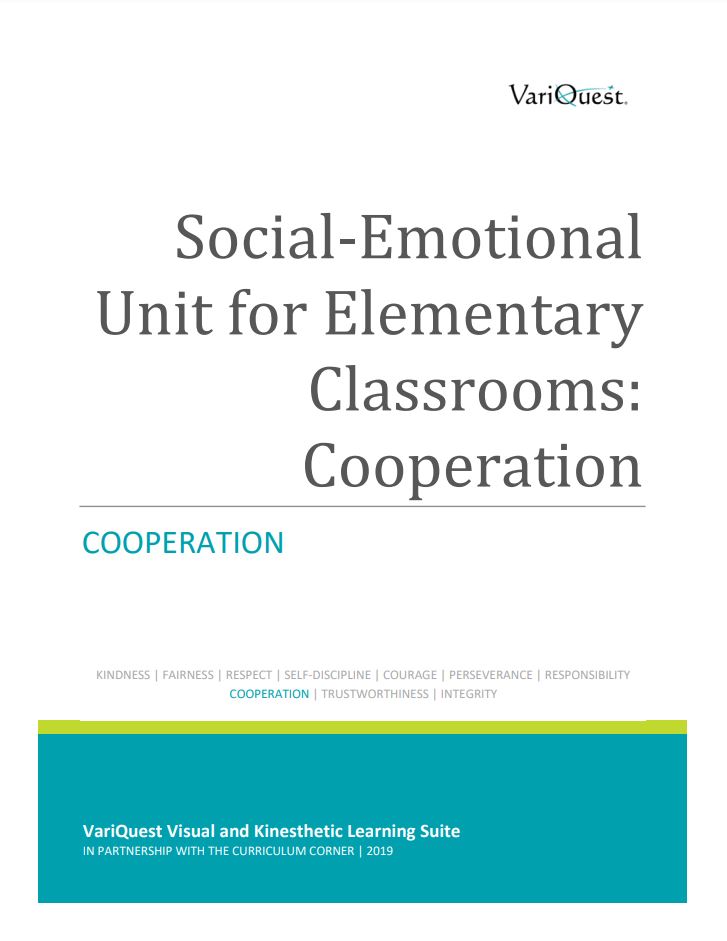 Social-Emotional Learning Lesson Plan: Cooperation - VariQuest Resource ...