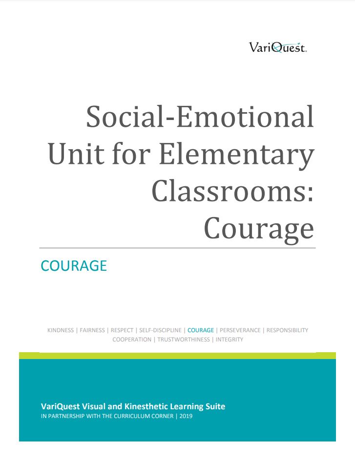 Social-Emotional Learning Lesson Plan: Courage - VariQuest Resource Center