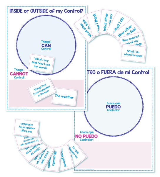 Inside or Outside of my Control Activity SPANISH & ENGLISH - VariQuest ...