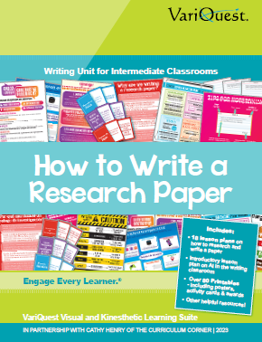 How to Write a Research Paper Lesson Plan - VariQuest Resource Center